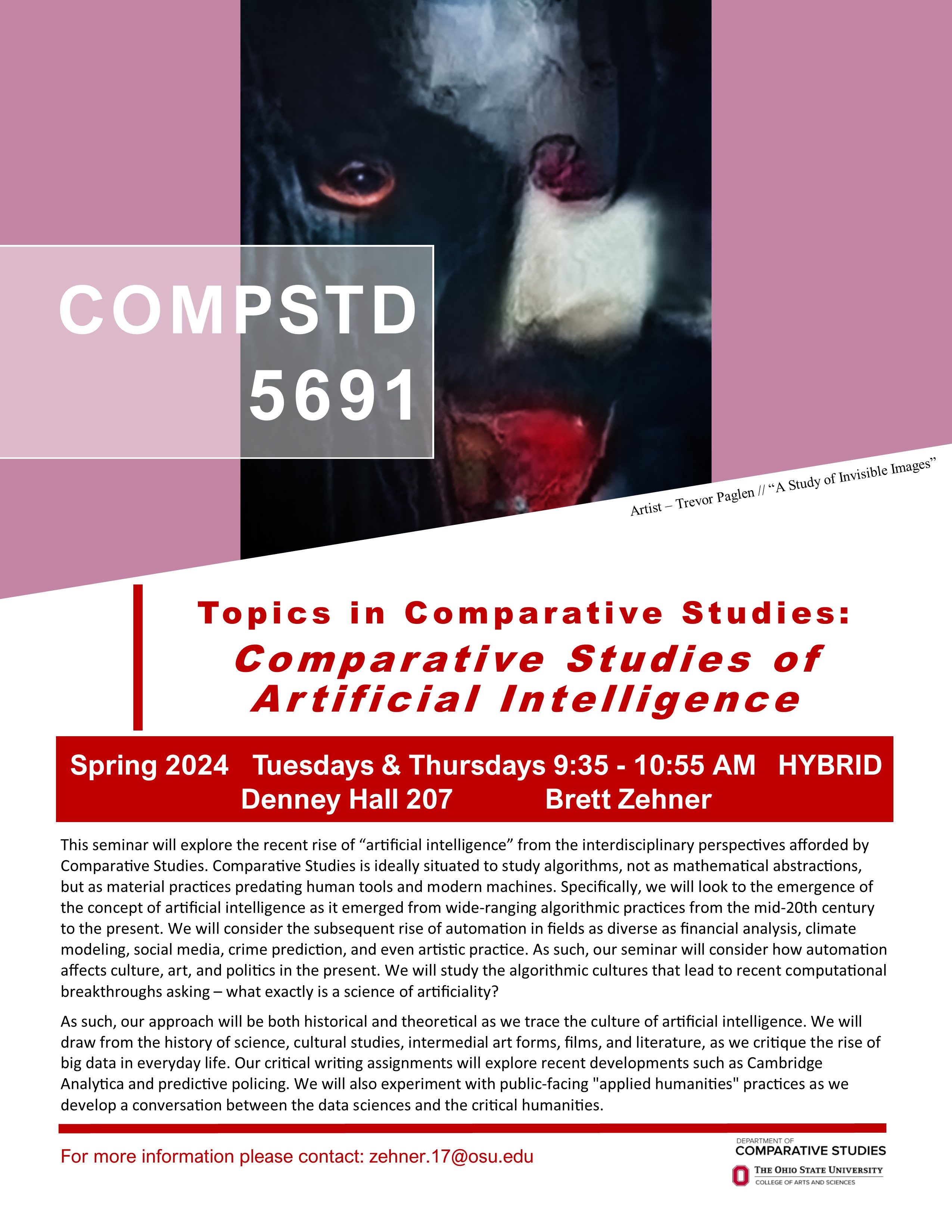 COMPSTD 5691 (AI) | Department of Comparative Studies